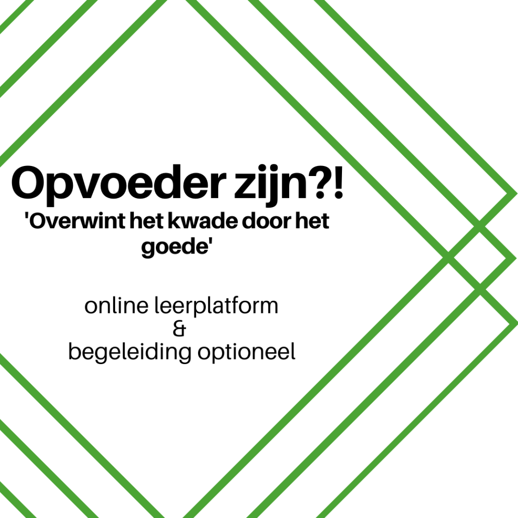 Opvoeder zijn!? - Opvoeder zijn
